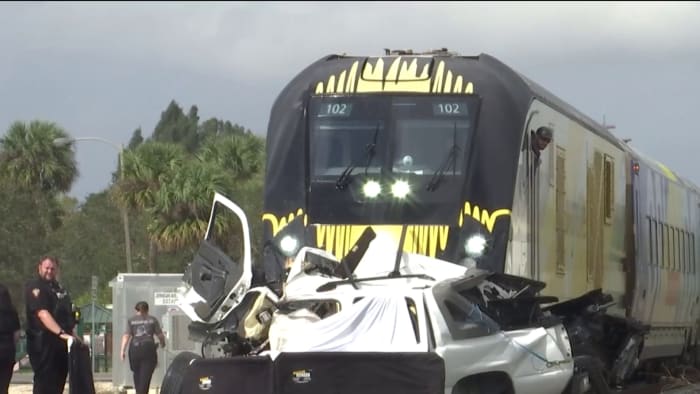 2 dead in Brightline train collision at Melbourne crossing; 2nd fatal ...