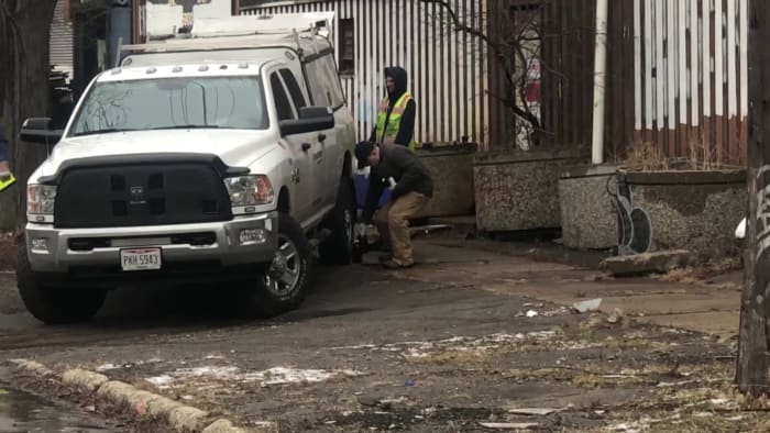 Video shows investigators removing samples from Detroit building owned ...