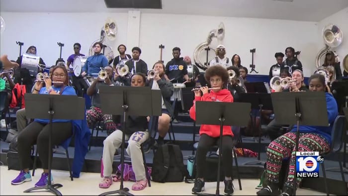 Marching band from South Florida’s only HBCU performs at MLK Day Parade