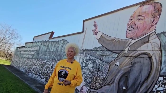 The story behind the Martin Luther King Jr. mural on MLK Drive