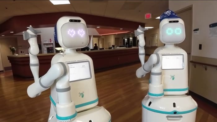 Carilion Giles Community Hospital introduces two robotic employees