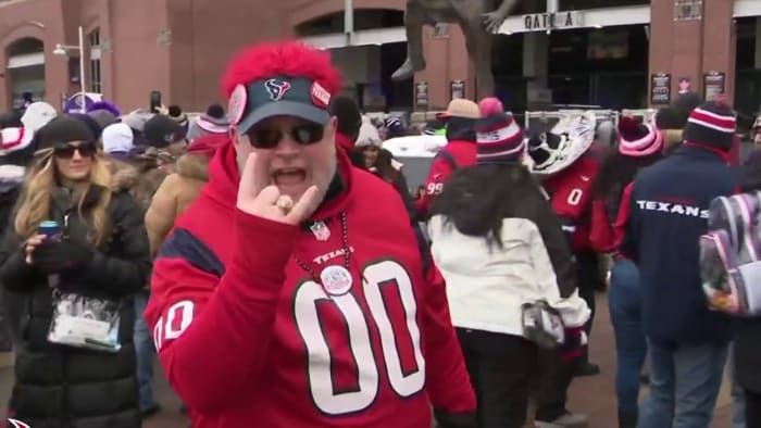 Texans' fans show their support in Maryland