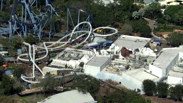 SeaWorld: ‘Penguin Trek’ reaches construction milestone with ride track ...