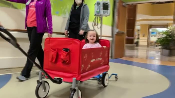 Radio Flyer donates Hero Wagon to Carilion Children’s Hospital