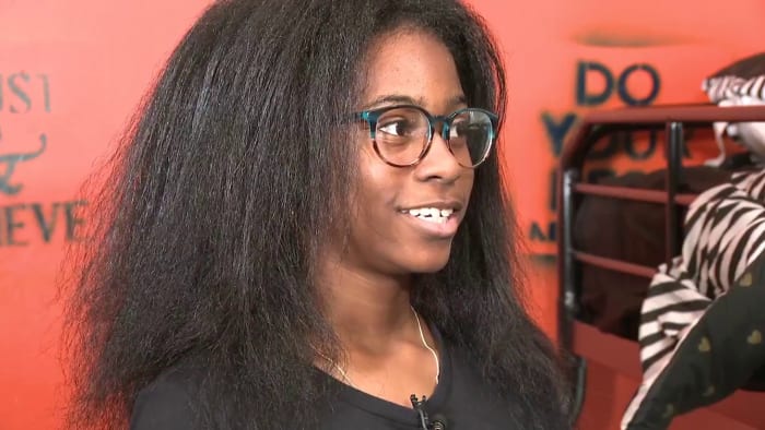‘Inspiring’ girl says persistence got her closer to NASA dream