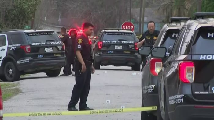 Woman hit in chest after dozens of shots fired in east Houston home ...