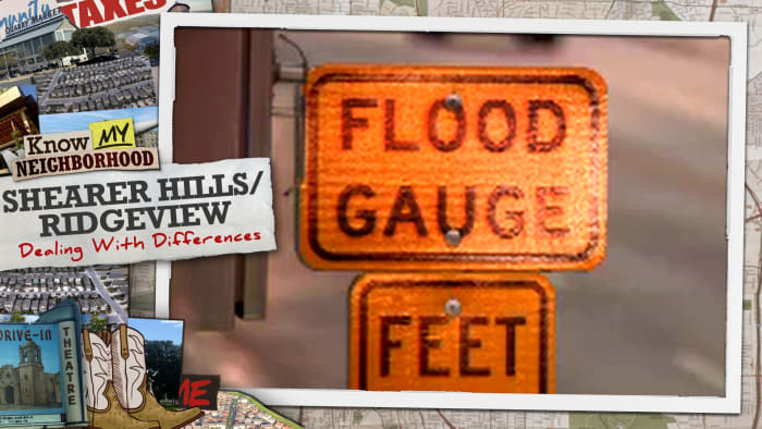 Flood risk remains high for parts of Shearer Hills/Ridgeview neighborhood