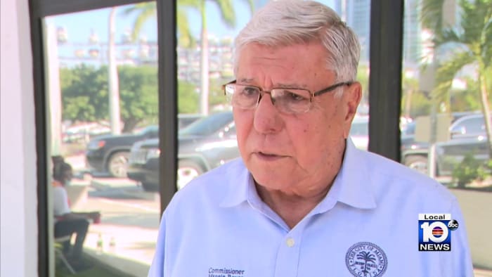 Miami commissioner finds City Hall office vandalized; police investigating
