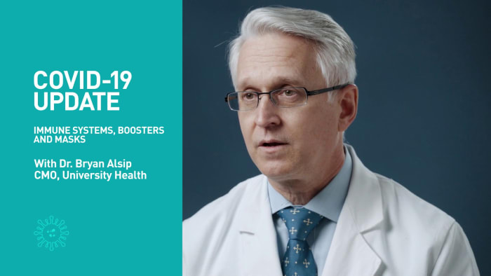 University Health’s Dr. Bryan Alsip talks about boosters, immune ...