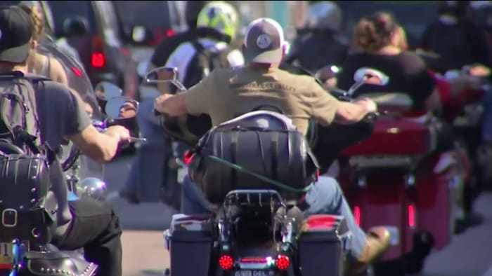 This year’s Daytona Beach Bike Week draws big crowds