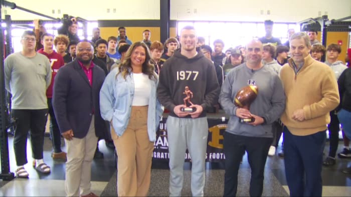 1st and 10 Trophy Tour: Radford’s Landen Clark and Michael Crist