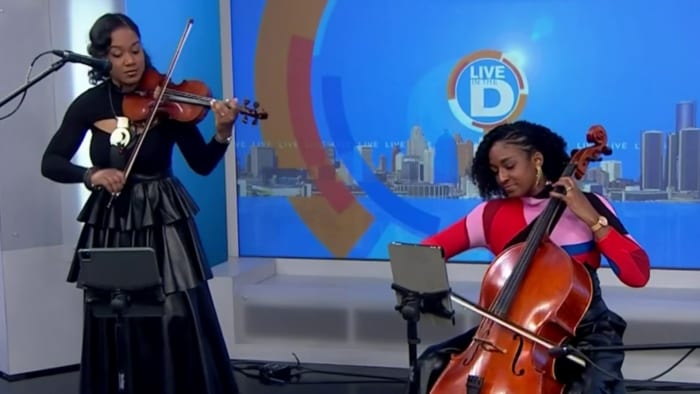 Detroit musical duo performs classical piece