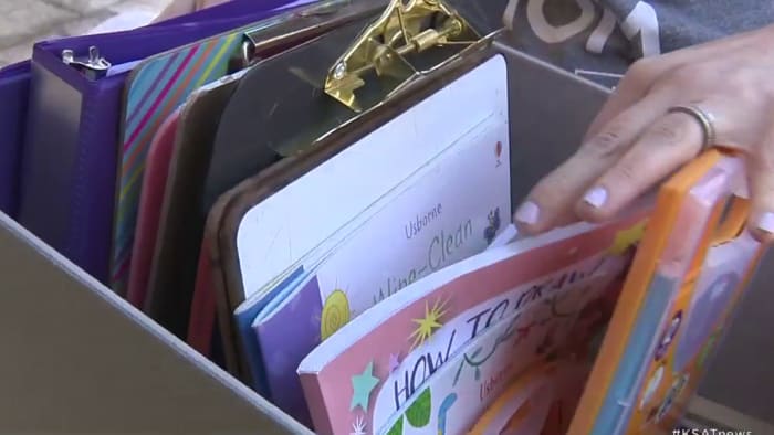 Bored boxes keep activities easily accessible for kids