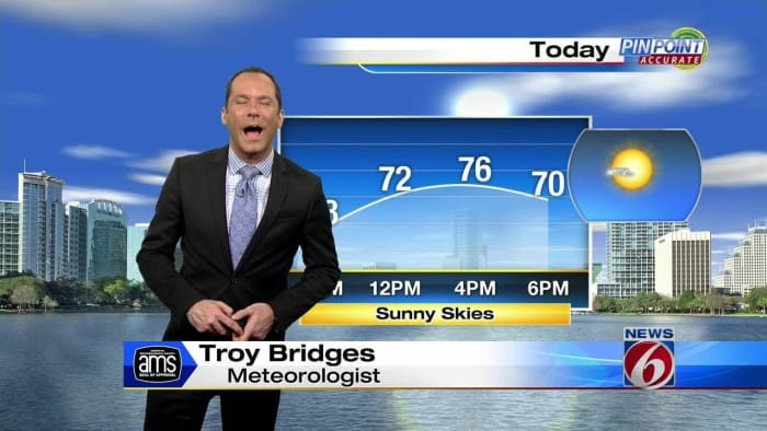 Troy Bridges' forecast for Central Florida