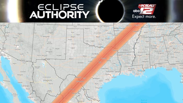 INTERACTIVE ECLIPSE MAP: Check out KSAT's new map for the April 8 total ...