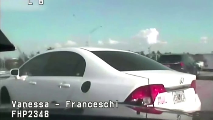 Dashcam video shows FHP trooper track down fleeing driver Dashcam video shows FHP trooper track down fleeing driver