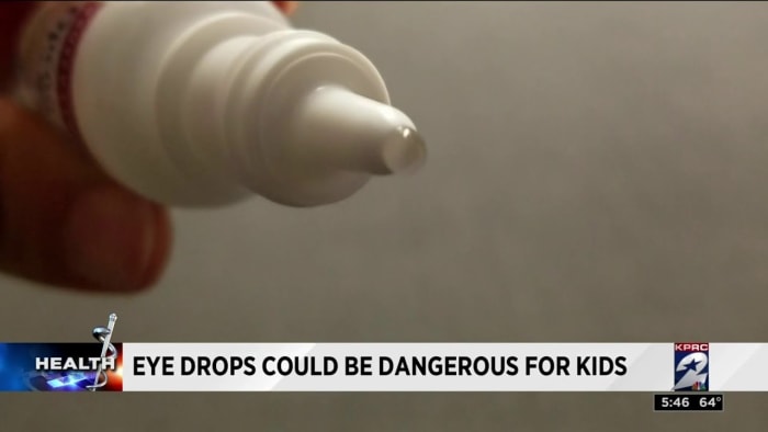 Why eye drops are harmful to kids