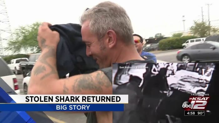 Video: Mugshot released for man accused of stealing shark from San ...