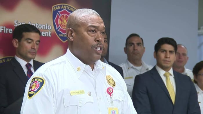 FULL VIDEO: SAFD Chief Hood, Bexar DA LaHood detail arrest of Emond ...
