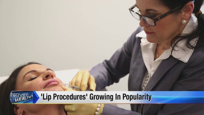 'Lip procedures' grow in popularity