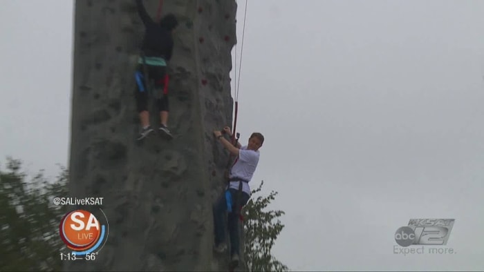 Portable rock wall