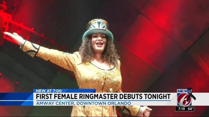 First female ringmaster debuts tonight