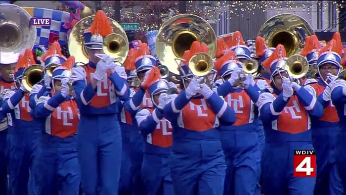 Hunters Lane Human Boombox at America's Thanksgiving Parade