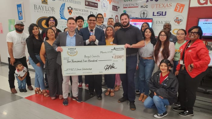 KPRC 2 Senior Scholarship: Angel Castillo is a leader who values education