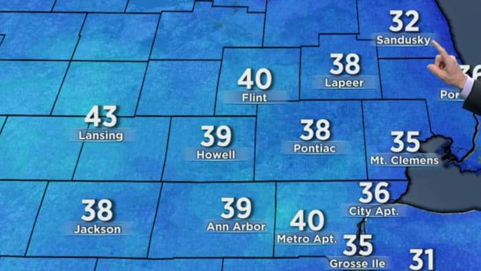 Metro Detroit weather: Winter weather advisory issued, freezing rain ahead