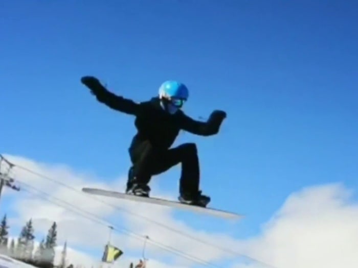 Paralympian snowboarder shares her story of strength