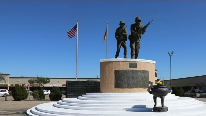 Local spotlight: the history behind the Vietnam War Memorial in Houston ...