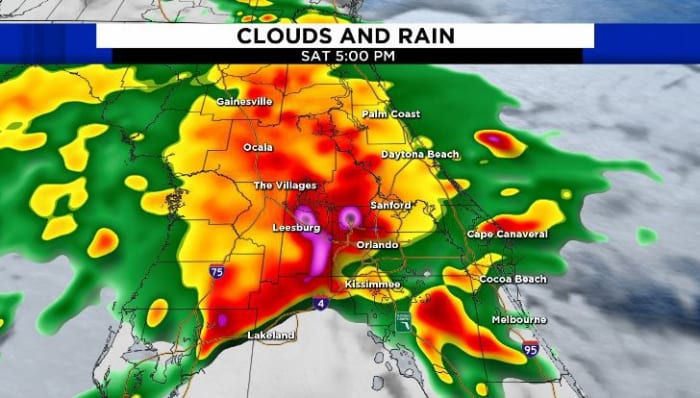 Tropical disturbance on projected path to Florida. Here’s the latest