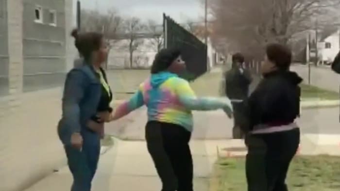 Videos show people fighting, ignoring social distancing on Detroit’s ...