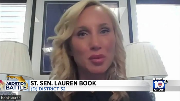 Lauren Book continues to protest against Florida abortion bill despite ...
