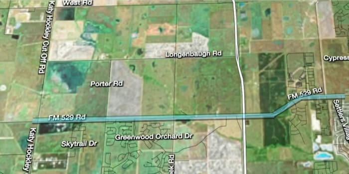 Update on FM 529 expansion in Katy