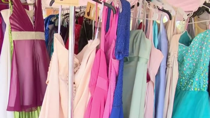 Donated prom dresses to be given away on Detroit's west side