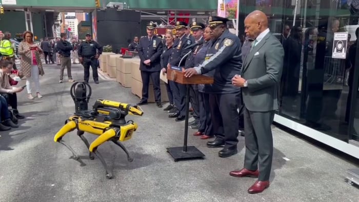 RoboCop? No, RoboDog: Robotic dog rejoins New York police RoboCop? No, RoboDog: Robotic dog rejoins New York police