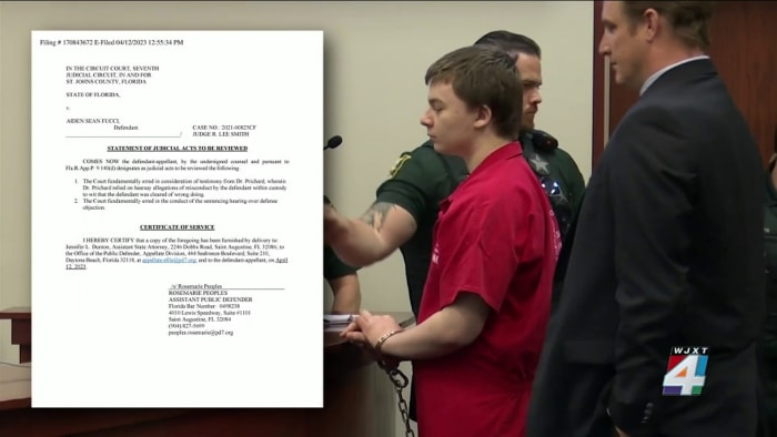 Aiden Fucci To Appeal Life Sentence After Murder Conviction How It Could Affect His Mothers Trial