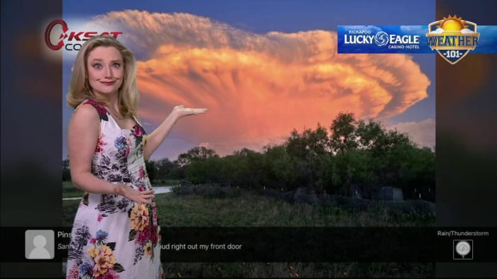 Why Did The Sky Look Like That Meteorologist Sarah Spivey Explains The Crazy ‘mushroom Cloud