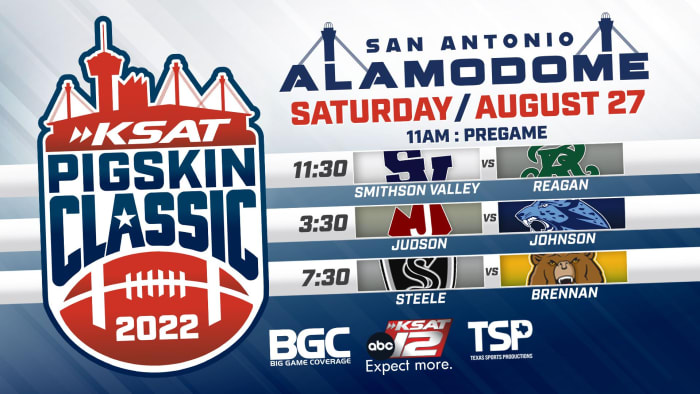 KSAT 12 announces first-ever KSAT Pigskin Classic at Alamodome ...