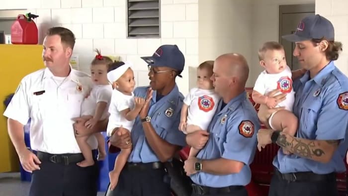 BABY BOOM! Kissimmee Fire Department welcomes 13 babies in a year