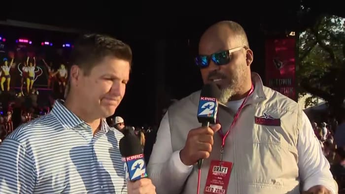 Texans 1st Round Pick in 2005, Travis Johnson, speaks about Houston picks