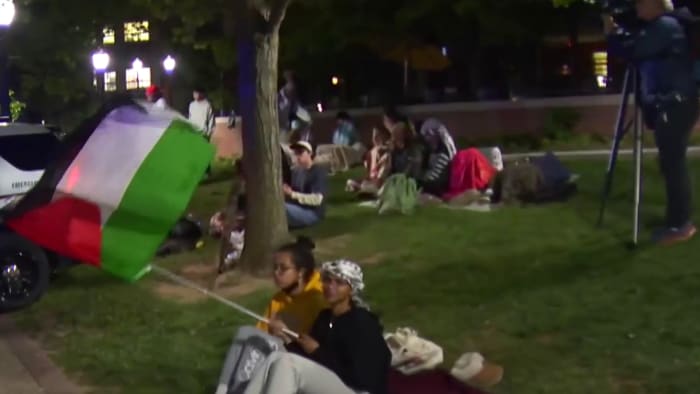 Dozens arrested as police clear out Pro-Palestine Protest Encampment at ...