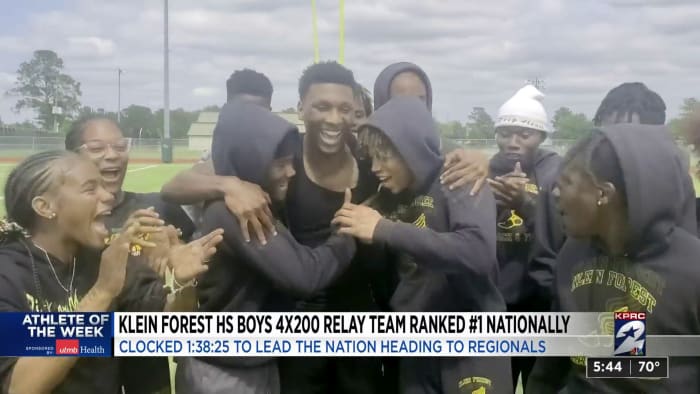 KPRC 2 & UTMB Health Athletes of the Week: Klein Forest High School ...