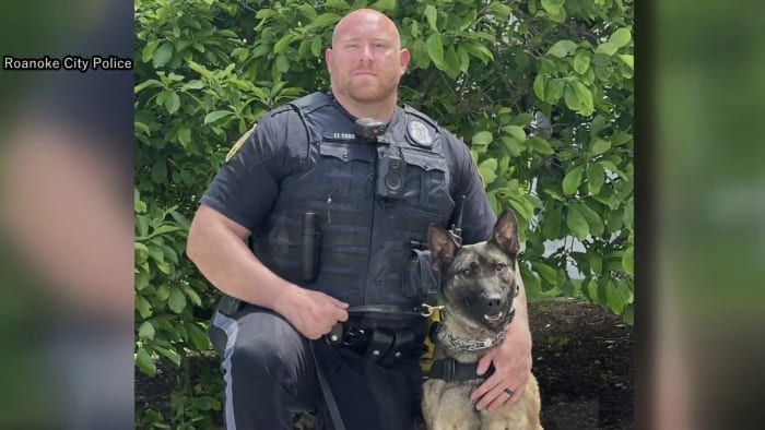 Roanoke Police Department welcomes three new K-9 officers