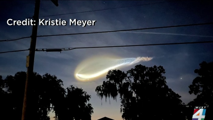 Did you see it? Early morning rocket launch had some viewers rattled