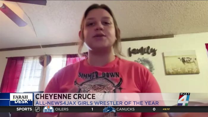 All-News4JAX girls wrestling: Middleburg’s Cheyenne Cruce rises above ...
