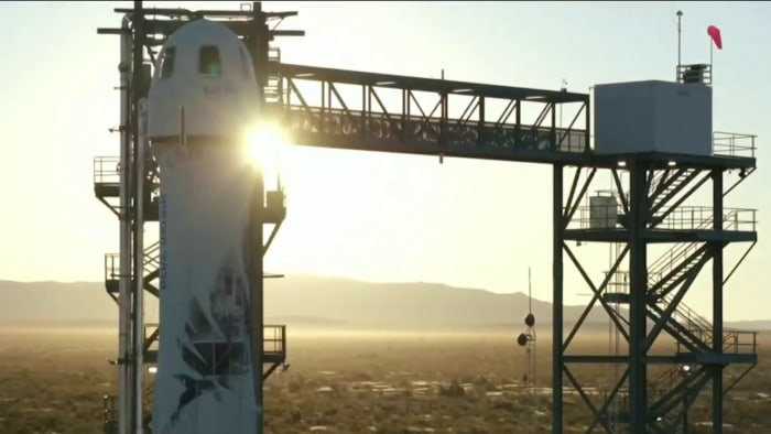 Jeff Bezos picks 82-year-old female aerospace pioneer to launch with him