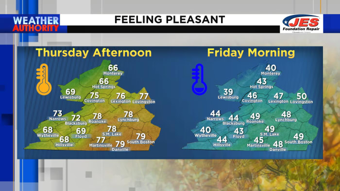 Southwest, Central Virginia Weather | 6:45 a.m. - Thursday, May 30, 2024