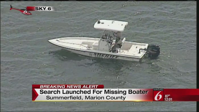 Woman missing after falling off boat